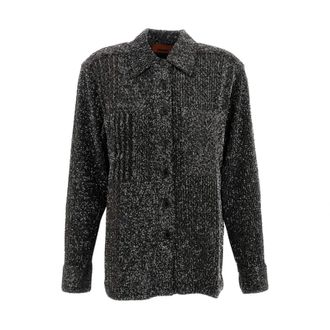 Missoni Chemise &agrave; manches longues Caperdoni - Femme - Blouses et Chemises - Noir - Taille: 38 FR