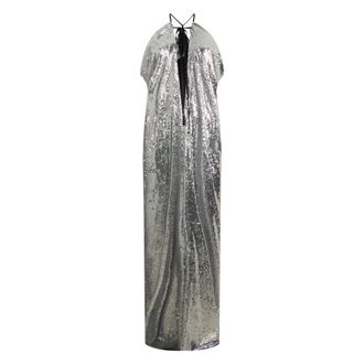 Philosophy di Lorenzo Serafini Elegantes Langes Kleid - - Dresses - Damen - Grau - XS