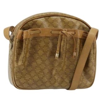 Celine Pre-owned Macadam Canvas Shoulder Bag - - Pre-owned - Damen - Beige - ONE SIZE