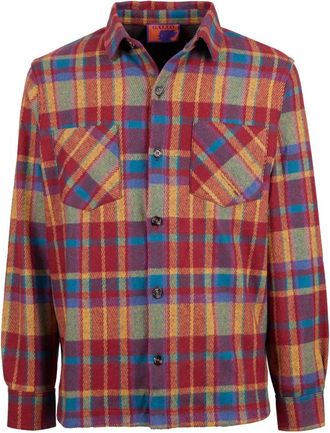 Gallo Gallo, Homme, Chemises, Multicolore, Taille: 2XL Diagonal Tartan Shirt