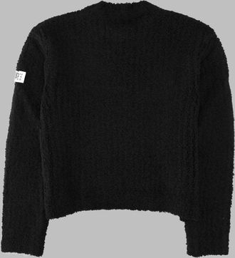 Maison Margiela Textured Boucl&eacute;-Effect Sweater - Black