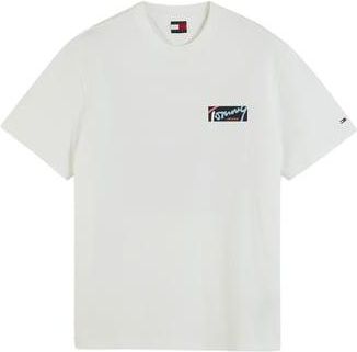 Tommy Hilfiger T-shirt droit &agrave; motif en coton