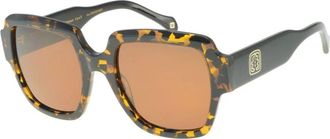 Ines De La Fressange Femme, Accessoires, Brun, Taille: ONE Size Sharon Solaires C3
