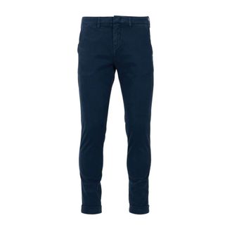 Fay Blaue Baumwoll-Chinos - - Trousers - Herren - Blau - W40