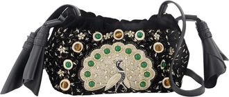 Zimmermann Cloud 91 Kleine Pfauen-Clutch - - Bags - Damen - Schwarzk - ONE SIZE