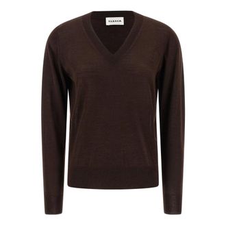 P.A.R.O.S.H. P.a.r.o.s.h., Femme, Pulls, Brun, Taille: 42 FR Linfa26 Sweater