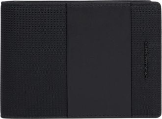 Piquadro unisex, Accessoires, Noir, Taille: ONE Size Portefeuille avec poche &agrave; monnaie
