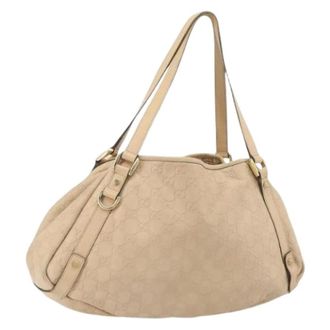Gucci Sac bandouli&egrave;re vintage doccasion - Femme - Pre-owned - Beige - Taille: ONE Size