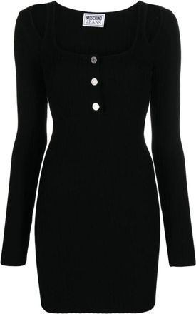 Moschino Femme, Robes, Noir, Taille: 40 FR Short Robes