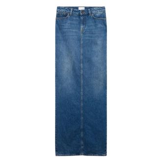 7 For All Mankind Maxi-Rock - - Skirts - Damen - Blau - W27