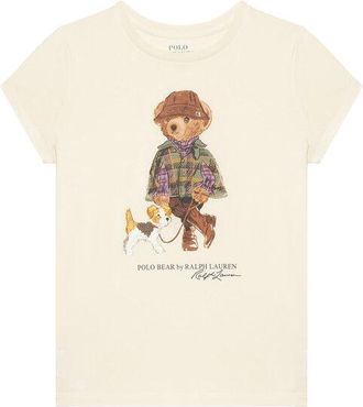 Polo Ralph Lauren T-Shirt 313B26296001 Creme Regular Fit