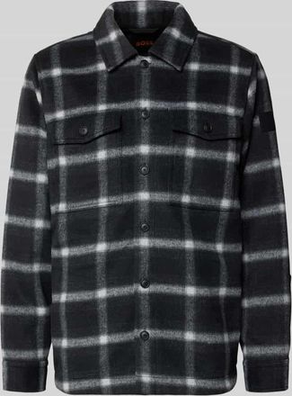 Boss Orange by Hugo Boss Hemdjacke mit Druckknopfleiste