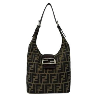 Fendi Sac bandouli&egrave;re vintage Pre-owned - Femme - Pre-owned - Brun - Taille: ONE Size