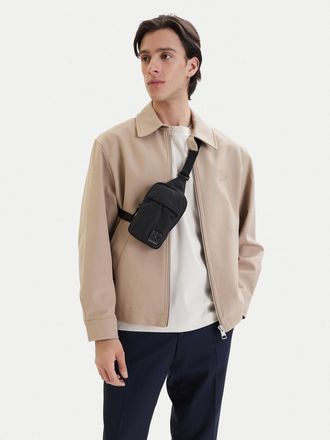 Calvin Klein Umh&auml;ngetasche Calvin Klein Utility Emblem Phone Crossbody LV04D1192G Schwarz