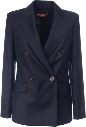 Max Mara Femme, Vestes, Bleu, Taille: 40 FR Pucci Blazer