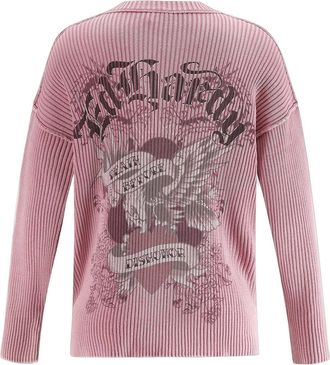 Ed Hardy Pullover Brave Heart Adler