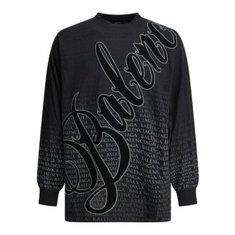 Balenciaga Herren, Sweatshirts & Hoodies, Schwarzk, MGr&ouml;&szlig;e
