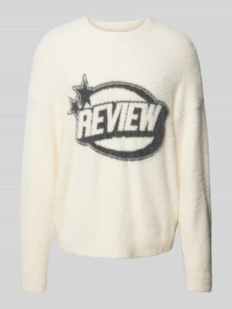 Review Strickpullover in Kunstfell-Optik