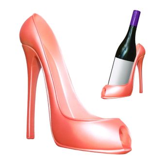Generic Weinflaschenhalter, High Heel Schuh Stilvoller Flaschenhalter | f&uuml;r 8 Zoll hohe Geschenkk&ouml;rbe, einzelner Weinflaschenhalter f&uuml;r Heimdekorationen f&uuml;r H