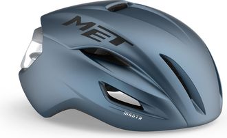 Met Unisex-Adult Manta MIPS Road Helmet, Navy Silver, L / 58-61cm