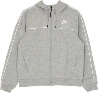 Nike Essenzieller Leichter Kapuzenrei&szlig;verschluss - - Sport - Damen - Grau - L
