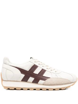 Hogan 86er Sneakers aus Wildleder mit H-Streifen - Gr&uuml;n