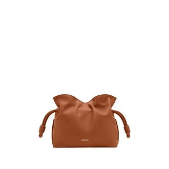 Loewe Mini Flamenco clutch en cuir de veau nappa