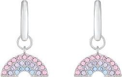 Olivia Burton Womens Rainbow Collection Hoop and Stud Earrings in Sterling Silver avaible in Silver, Rose Gold or Yellow Gold
