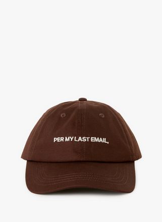 Selected Casquette en coton