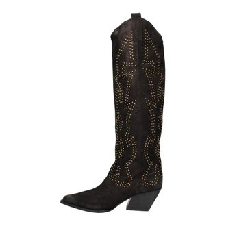 Marc Ellis Botte Haute Clout&eacute;e - Femme - Chaussures - Noir - Taille: 37 EU