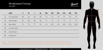 Brandit Kurzjacke Frontzip Windbreaker