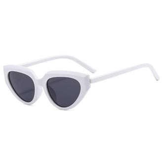 Generic Lunettes De Soleil Vacances &Agrave; Petite Monture For Femmes Et Hommes, For Les D&eacute;placements En Plein Air La Conduite(White)