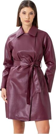 Kocca Femme, Manteaux, Rouge, Taille: 44 FR Trench Aravarax