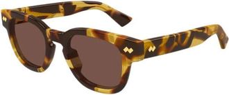 Bottega Veneta unisex, Accessoires, Brun, Taille: ONE Size Lunettes de soleil Panthos