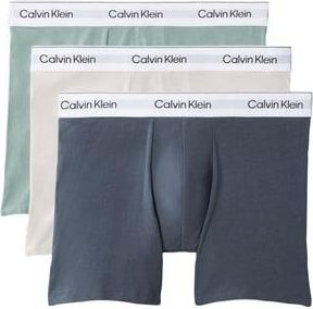Calvin Klein Boxer &agrave; logo en coton m&eacute;lang&eacute;