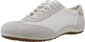 Geox Femme, Chaussures, Blanc, Taille: 38 EU Vega Baskets