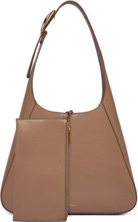Calvin Klein Handtasche Hardware Adj Strap Medium Bag LV04F3402G Beige