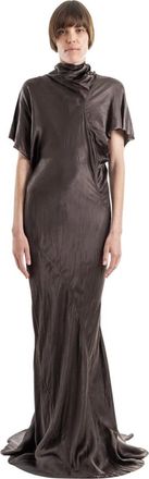 Rick Owens Femme, Robes, Brun, Taille: 42 FR Seb Gown