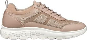 Geox Baskets D Spherica C pour Femme, DK Skin, 39 EU