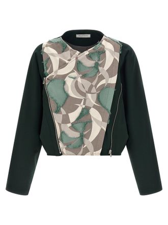 Kiko Kostadinov Mens Multicolor Virgin Wool Shell Jacket Clothing