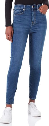 7 For All Mankind Damen Aubrey Bair Eco Jeans, Mid Blue, 27W / 27L EU