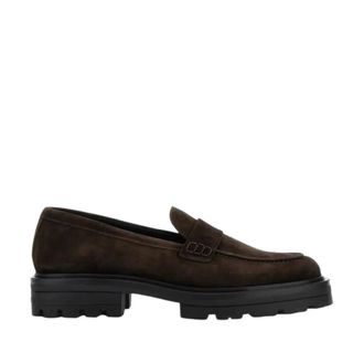 Hogan Homme, Chaussures, Brun, Taille: 40 1/2 EU Mocassino H673