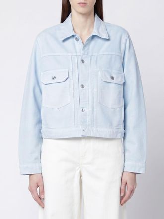 Victoria Beckham Veste chemise courte en denim