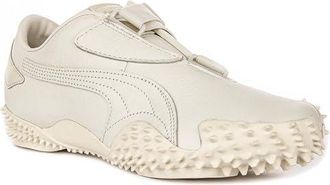 Puma Mostro Leather Hybrid Sleek Sprinting Spikes Baskets pour homme, ecru, 9 Women/7.5 Men