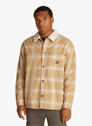 Tommy Hilfiger Surchemise d&eacute;contract&eacute;e &agrave; col en sherpa