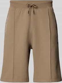 HUGO BOSS Sweatshorts mit Label-Print Modell Dilmos