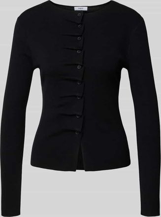 Suncoo Strickjacke mit Raffungen Modell GAMIRA