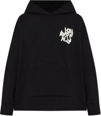 AllSaints Femme, Sweatshirts et sweats &agrave; capuche, Noir, Taille: 36 FR Orlando SweaT-shirt