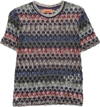 Missoni Rundhalspullover - Bunt