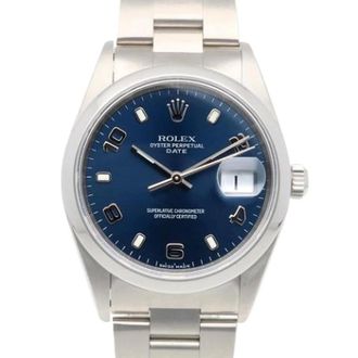 Rolex Montre Pre-owned 15200 - Homme - Pre-owned - Bleu - Taille: ONE Size